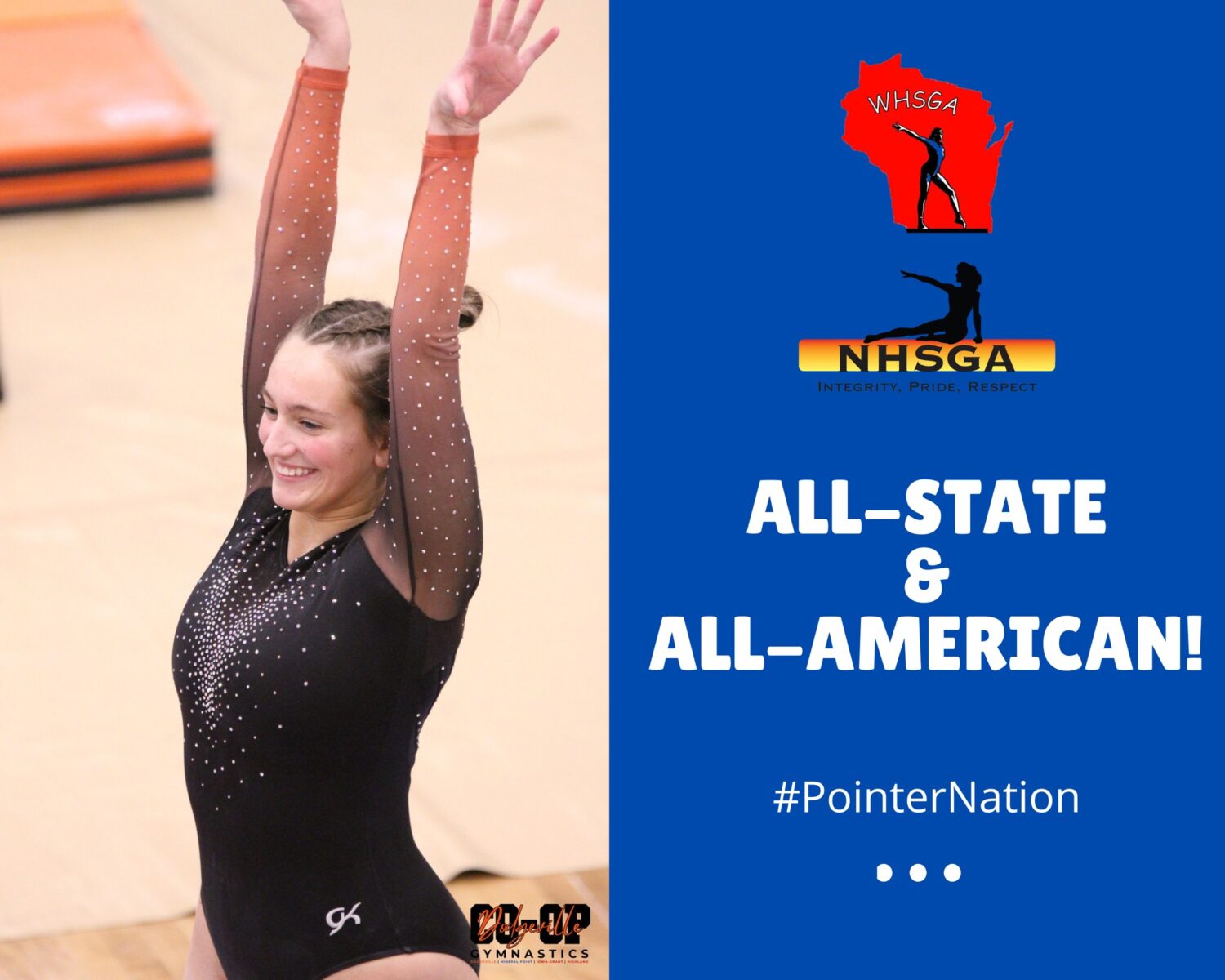 Mineral Point School District | All-State & All-American Gymnast