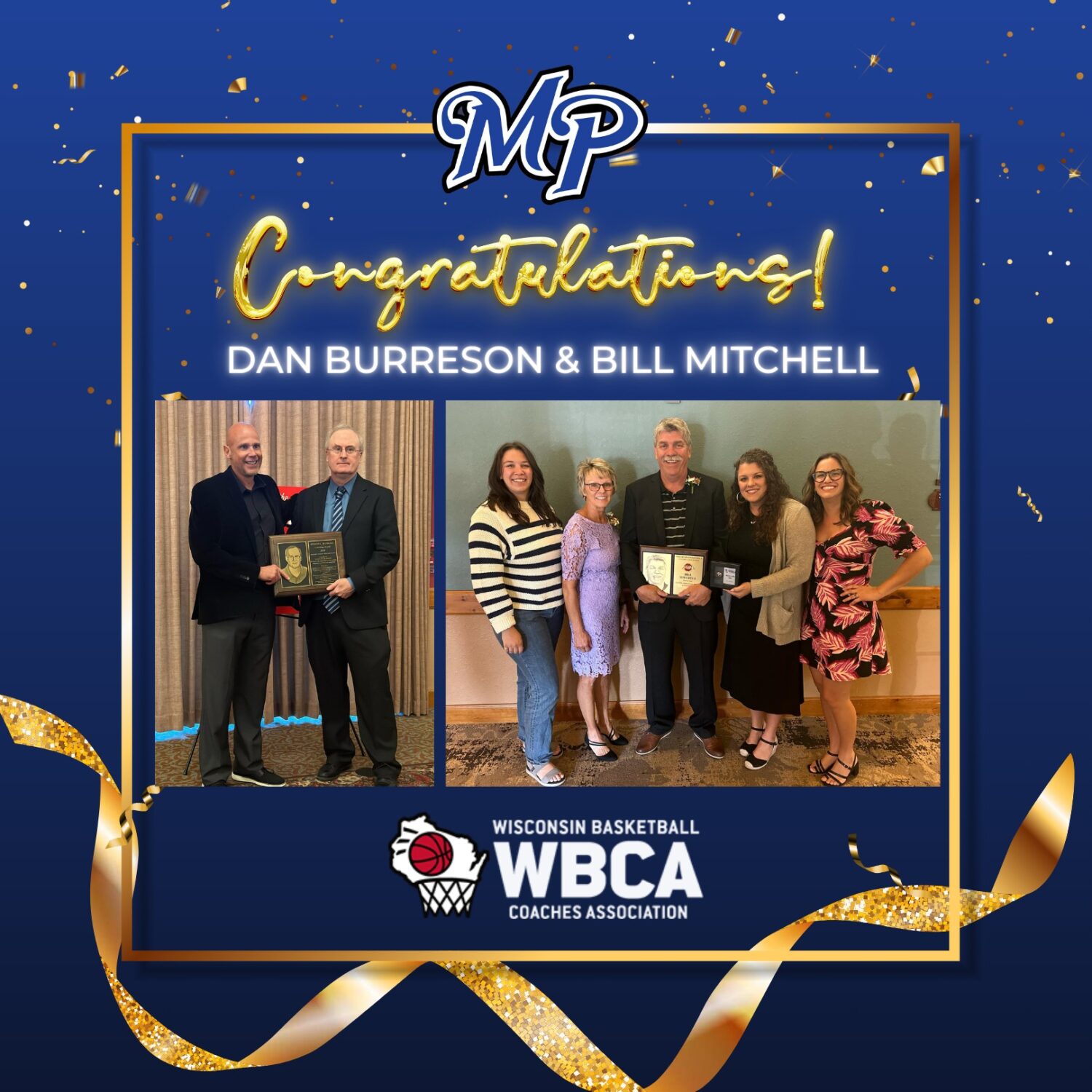 Mineral Point School District | Burreson, Mitchell earn WBCA Honors