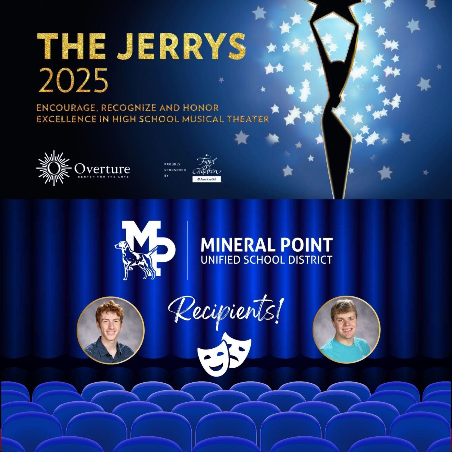 Mineral Point School District | Fox, Riley are Jerry Award Recipients