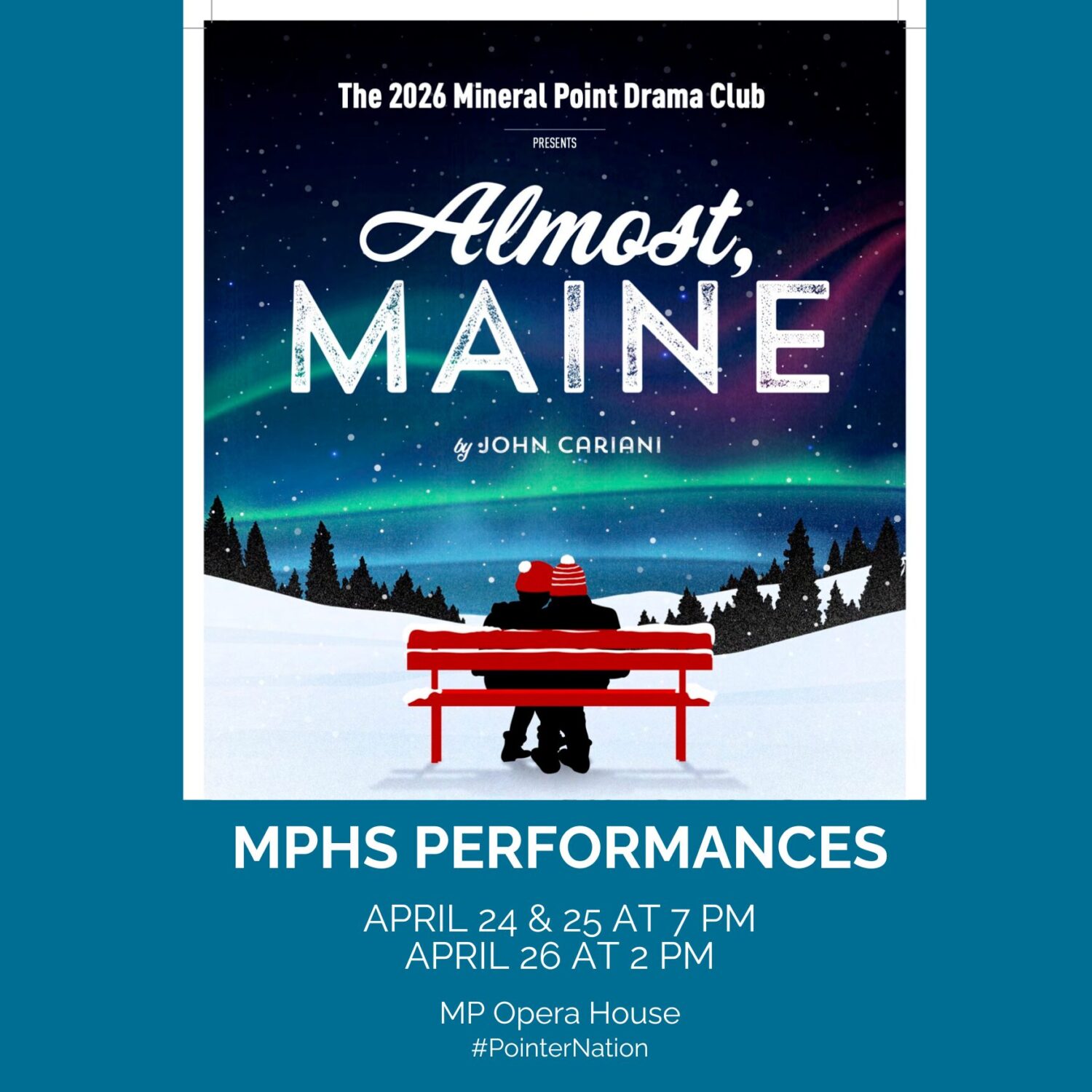 Mineral Point School District | Almost, Maine Cast & Crew Announced