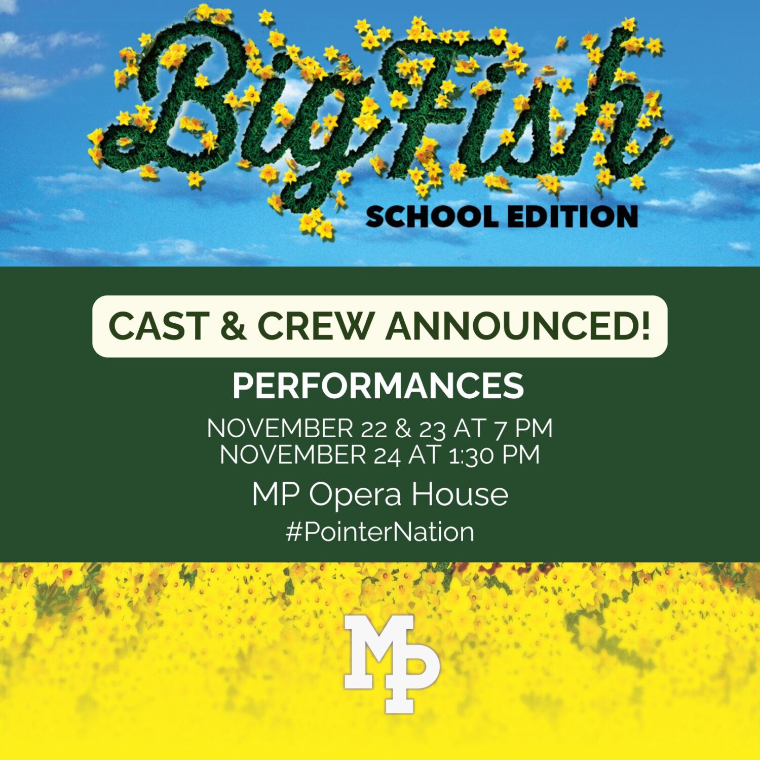 Mineral Point School District | "Big Fish" Cast & Crew Announced