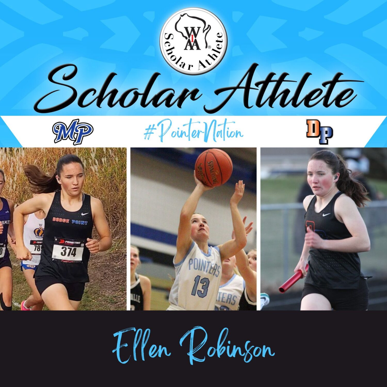 Mineral Point School District | Robinson Named WIAA Scholar Athlete