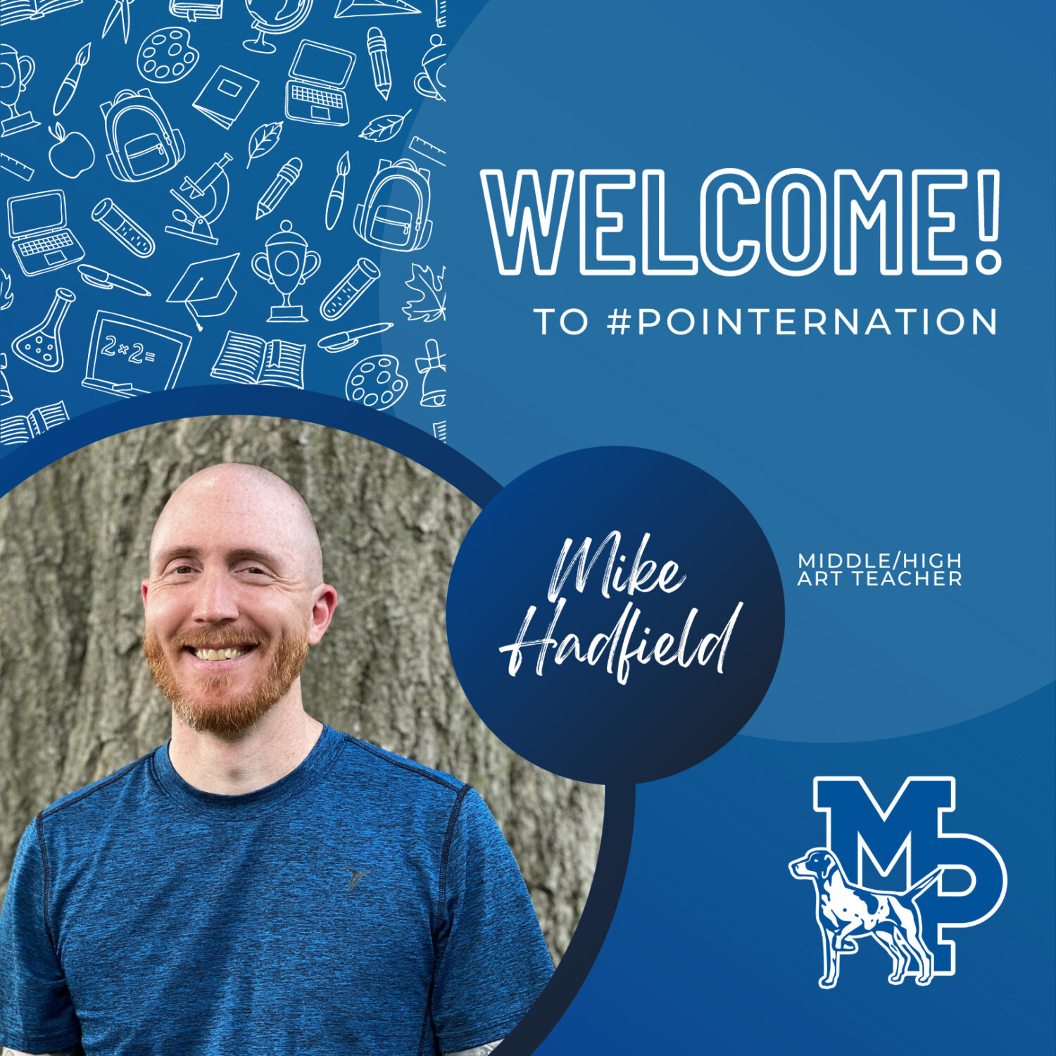 Mineral Point School District | #PointerNation Welcomes Mike Hadfield