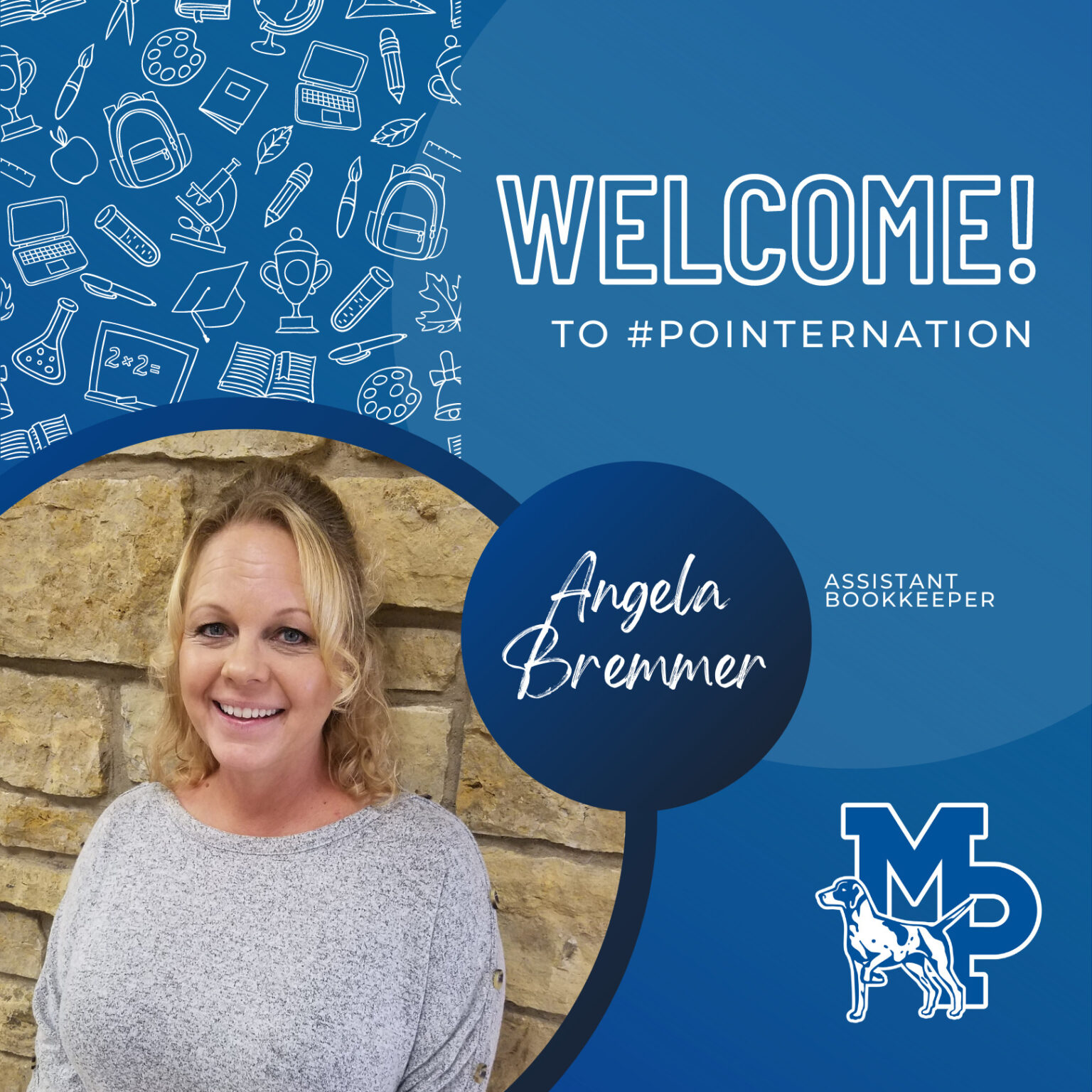 Mineral Point School District | #PointerNation Welcomes Angela Bremmer
