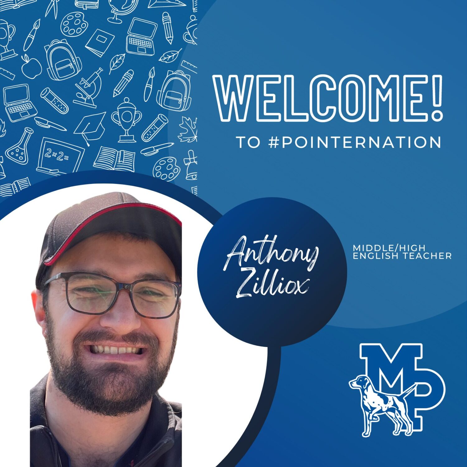 Mineral Point School District | #PointerNation Welcomes Anthony Zilliox